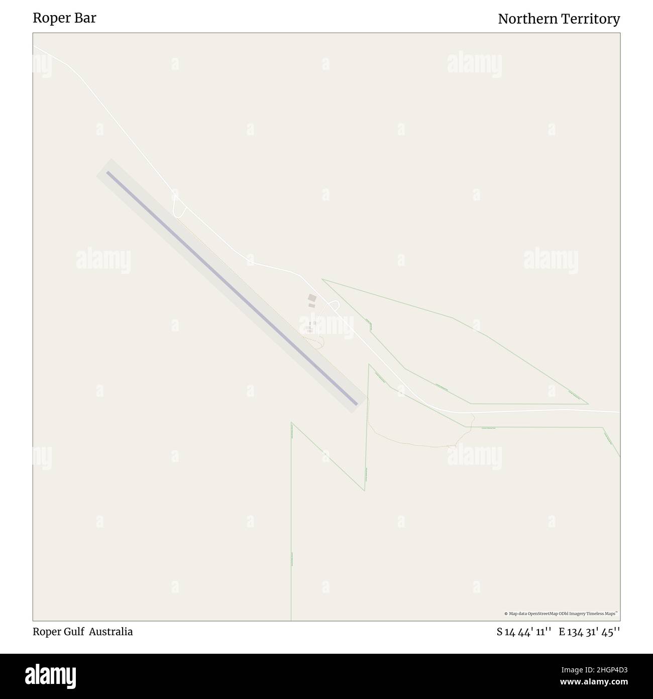 Map of roper gulf hi-res stock photography and images - Alamy