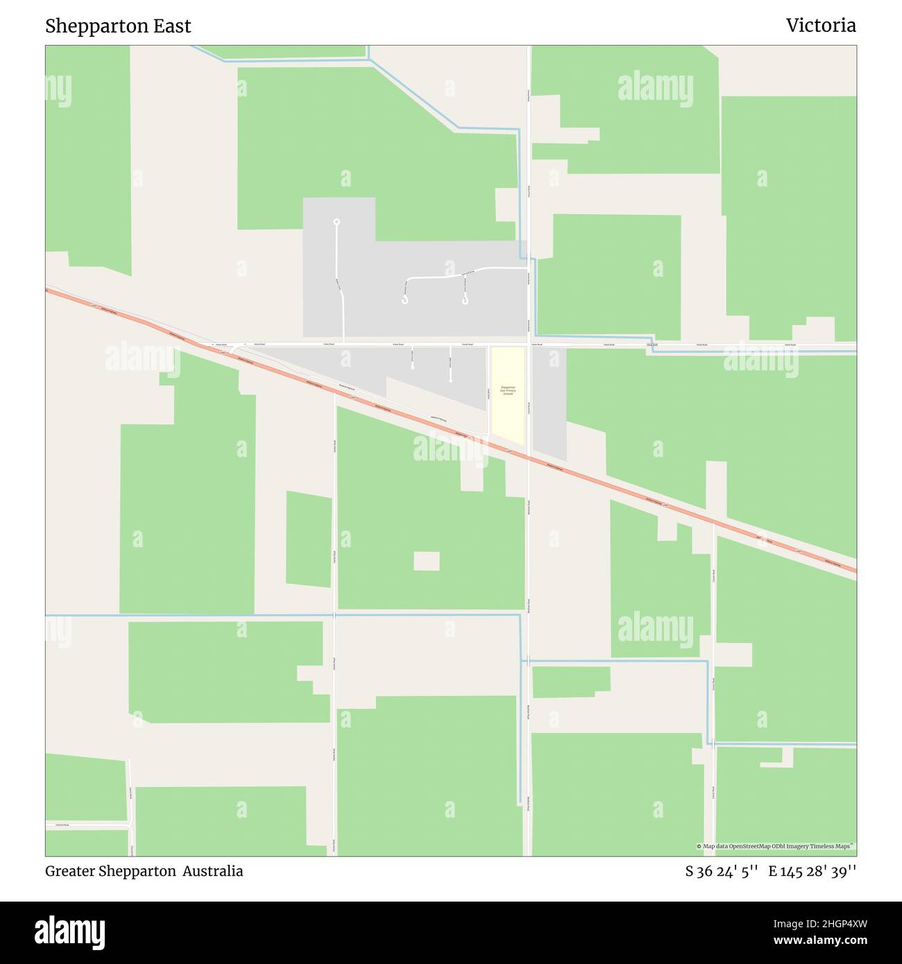 Shepparton East, Greater Shepparton, Australia, Victoria, S 36 24' 5 ...