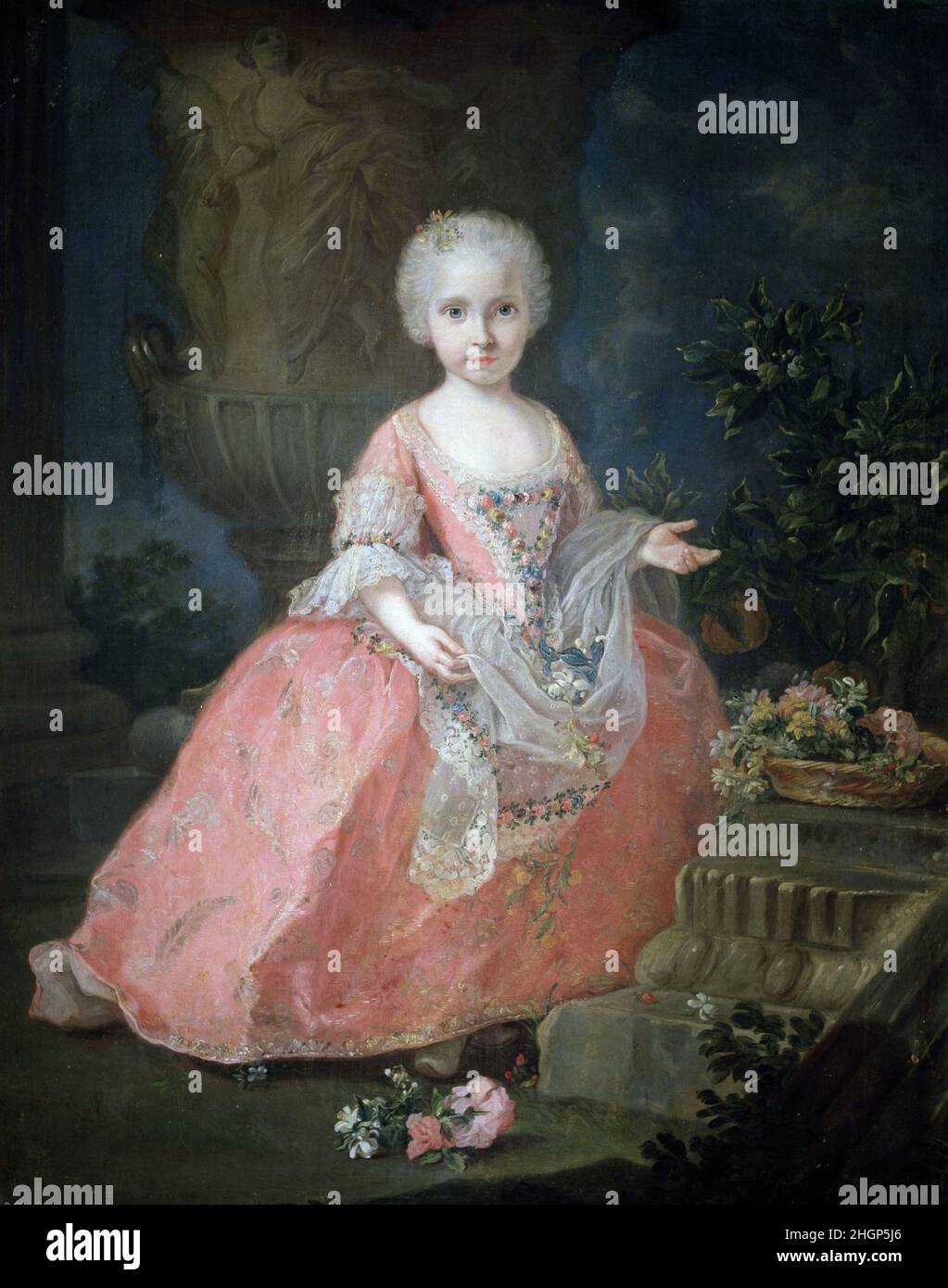 BORBON , MARIA JOSEFA CARMELA DE. HIJA DE CARLOS III Y MARIA AMALIA DE ...