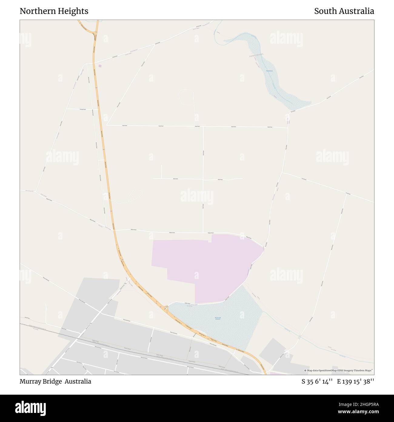 Map of murray bridge hi-res stock photography and images - Alamy