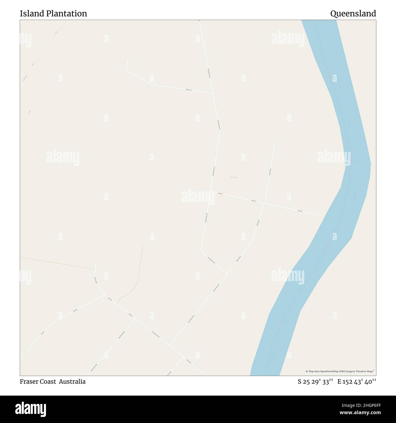 Fraser island queensland australia maps hi-res stock photography and ...