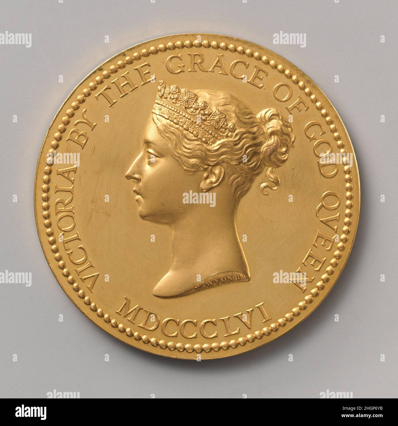 For Success in Art 1856 Medalist: William Wyon British Wyon's medal ...