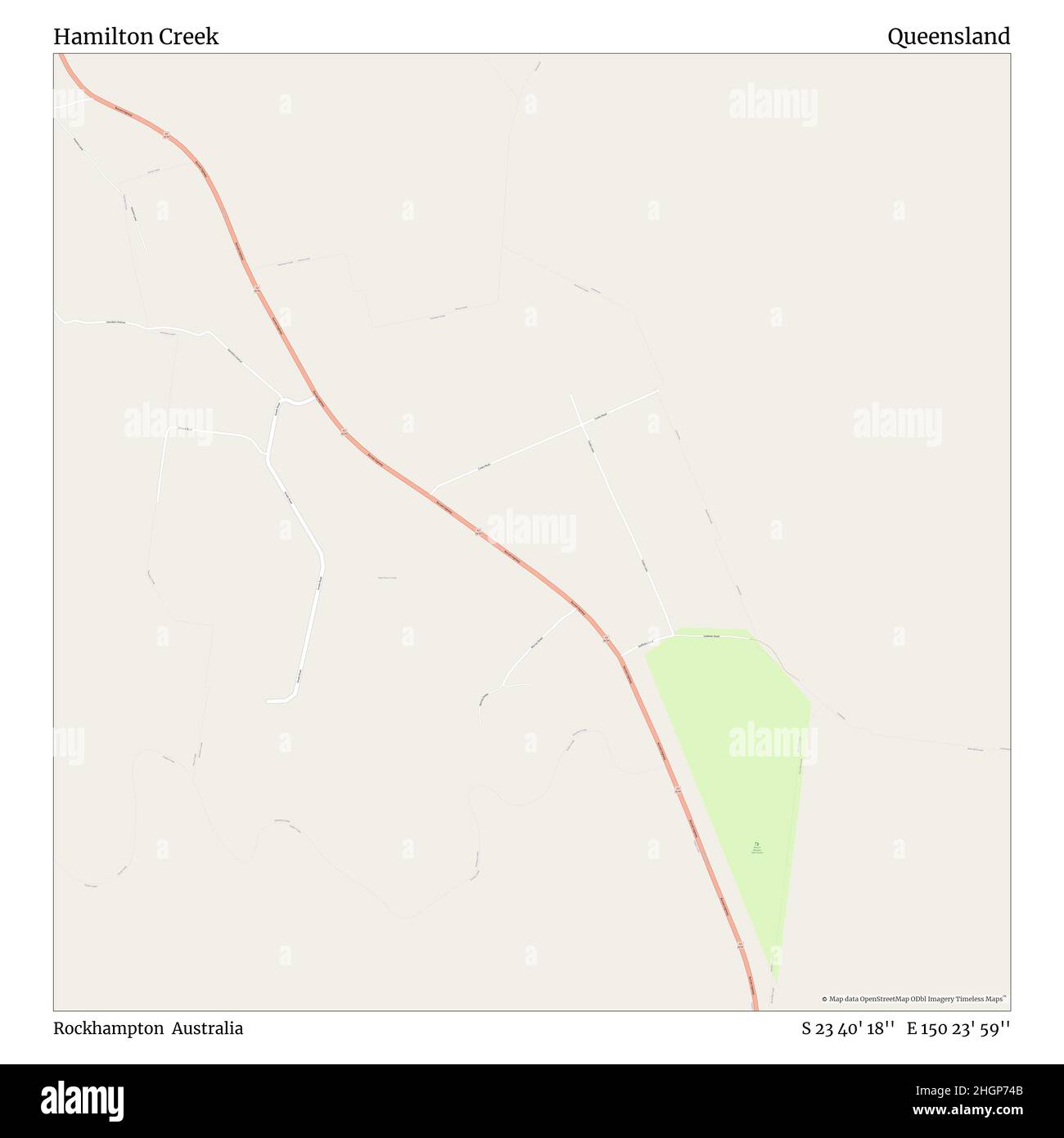 Rockhampton queensland australia maps cartography hi-res stock ...