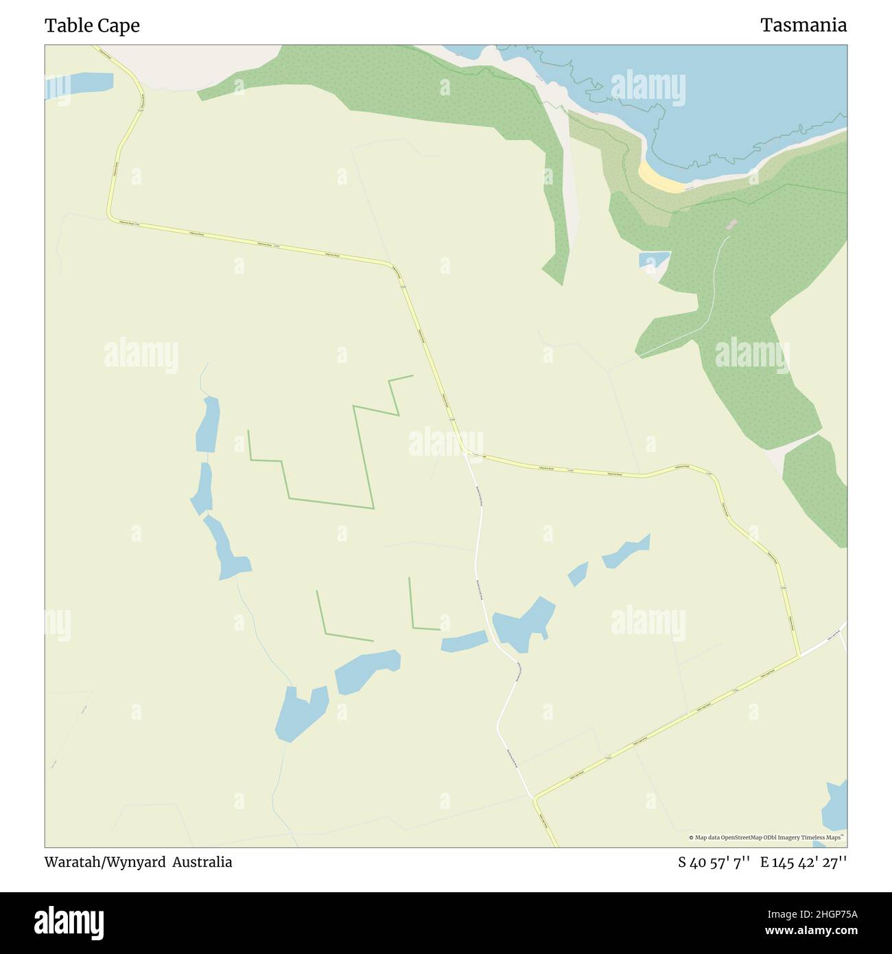 Table Cape, Waratah/Wynyard, Australia, Tasmania, S 40 57' 7'', E 145 ...