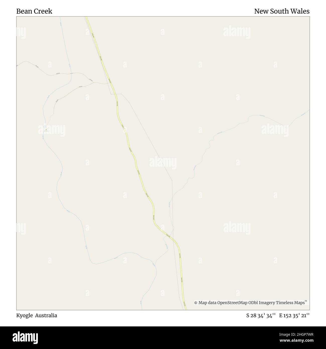 Bean Creek, Kyogle, Australia, New South Wales, S 28 34' 34'', E 152 35 ...