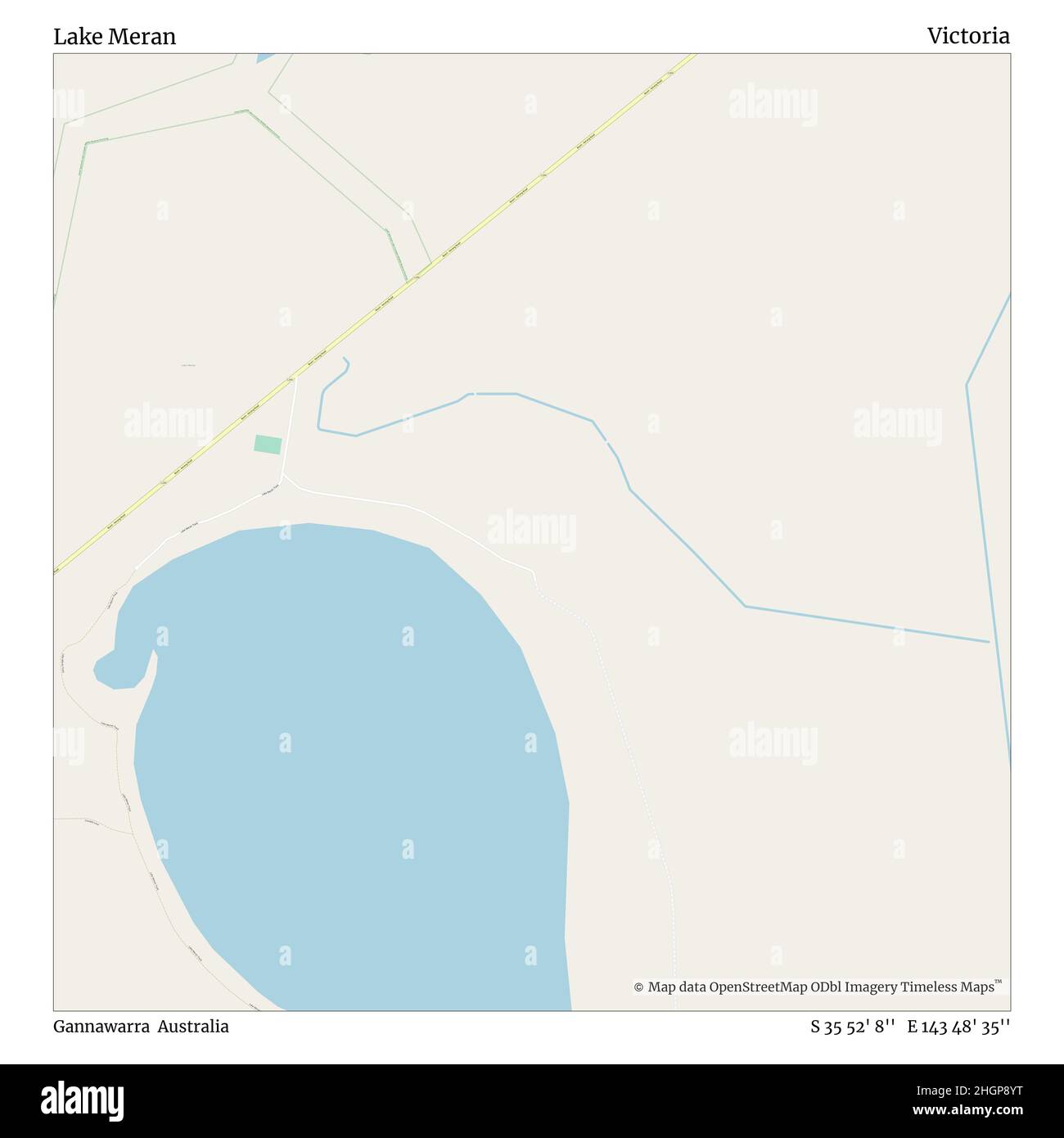 Lake Meran, Gannawarra, Australia, Victoria, S 35 52' 8'', E 143 48' 35 ...