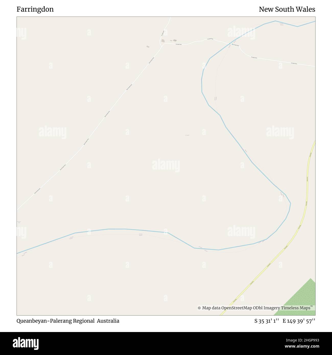 Queanbeyan map hi-res stock photography and images - Alamy