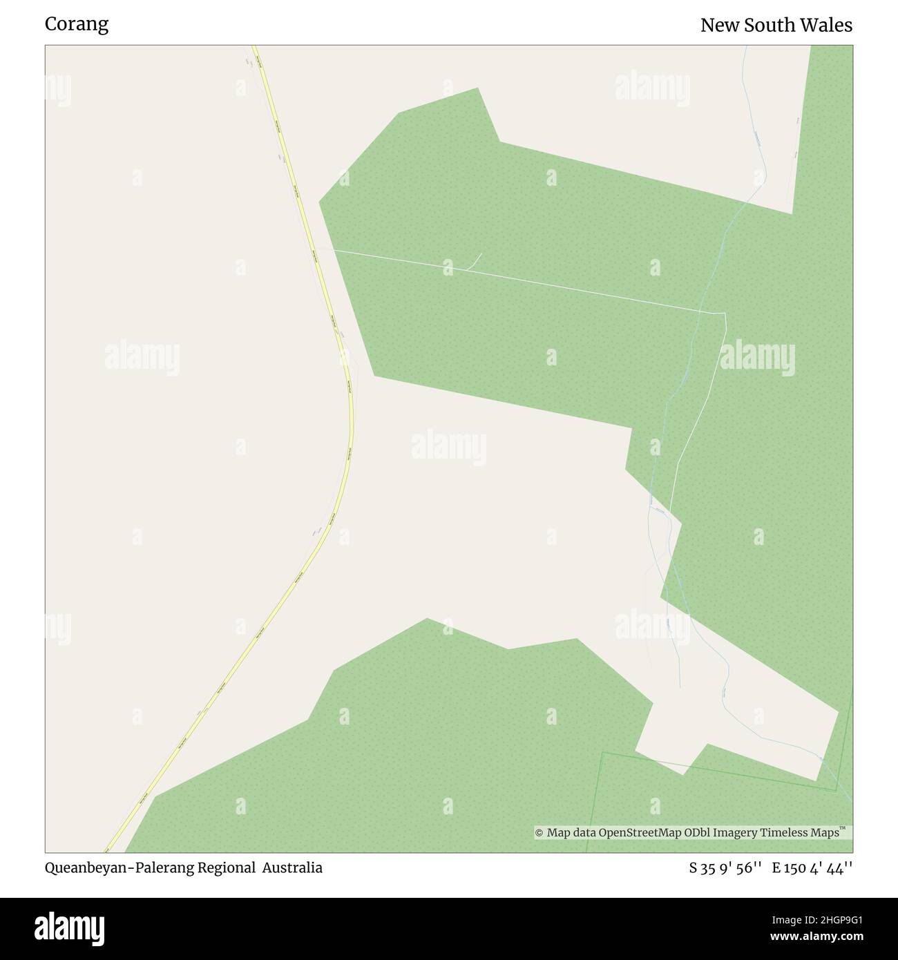 Queanbeyan map hi-res stock photography and images - Alamy