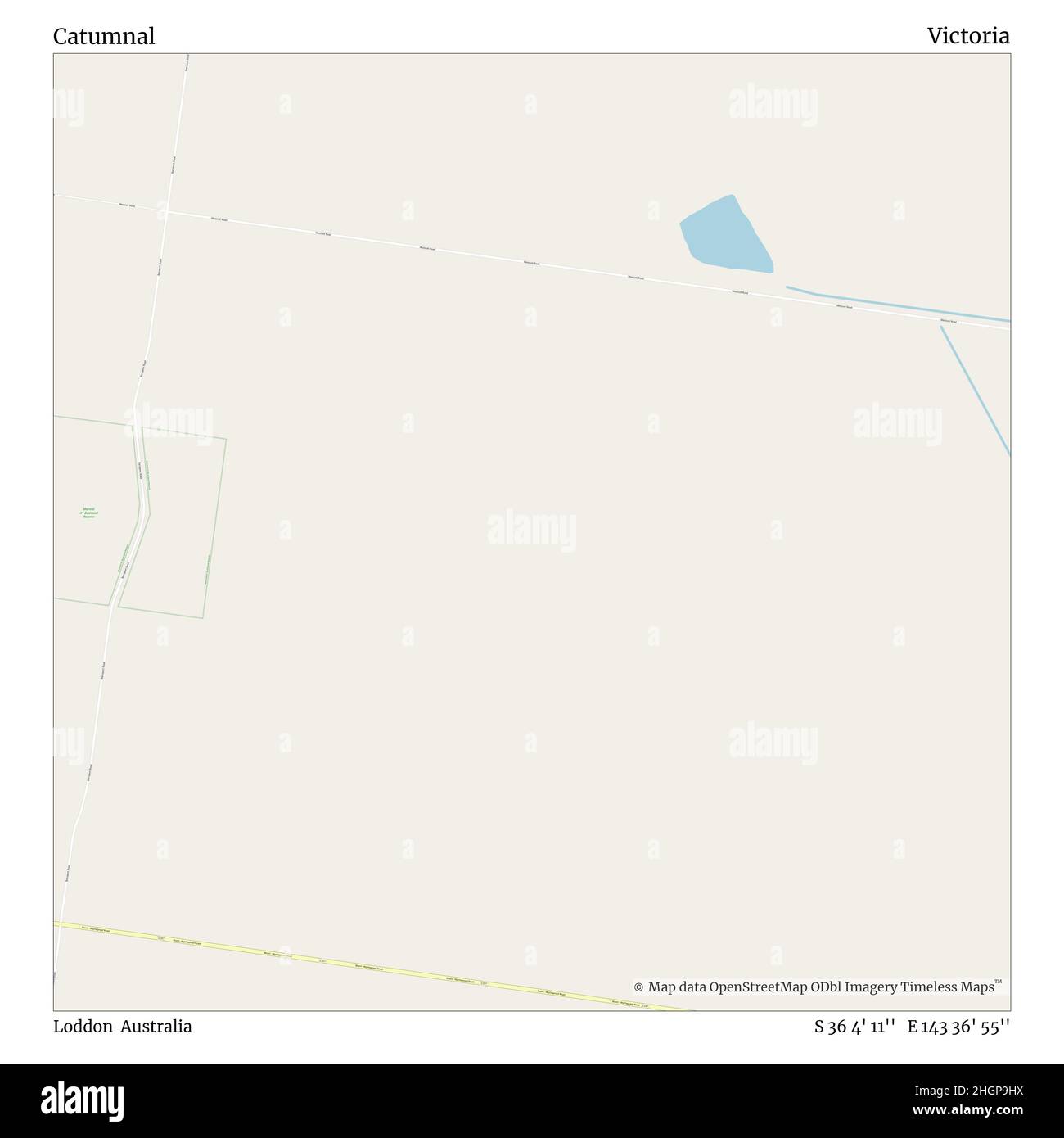 Catumnal, Loddon, Australia, Victoria, S 36 4' 11'', E 143 36' 55 ...