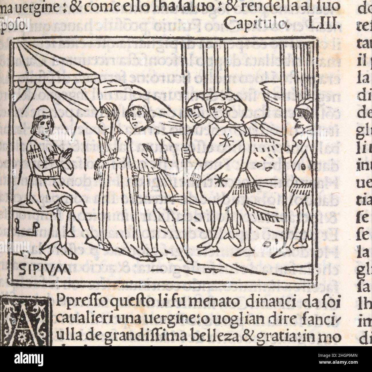 Deche di tito livio vulgare hystoriate hi-res stock photography and ...