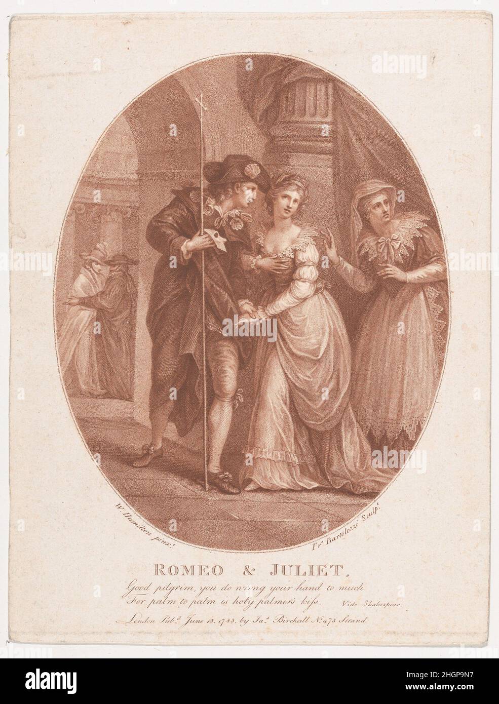 Romeo and Juliet at the Masquerade (Shakespeare, Romeo and Juliet, Act ...