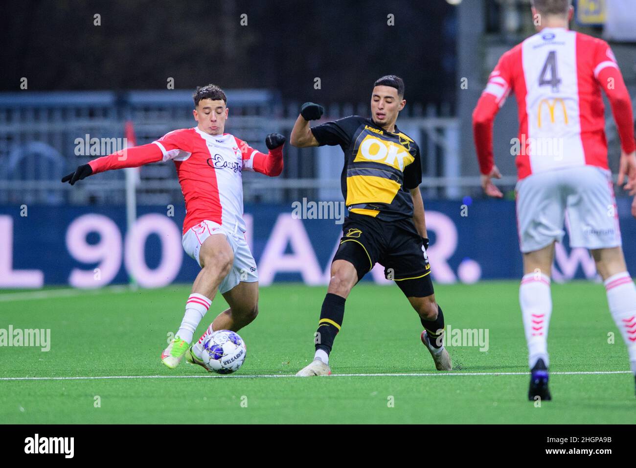 Emmen, Stadium Oude Meerdijk, 22-01-2022 , season 2021 / 2022 , Dutch Keuken Kampioen Divisie ...