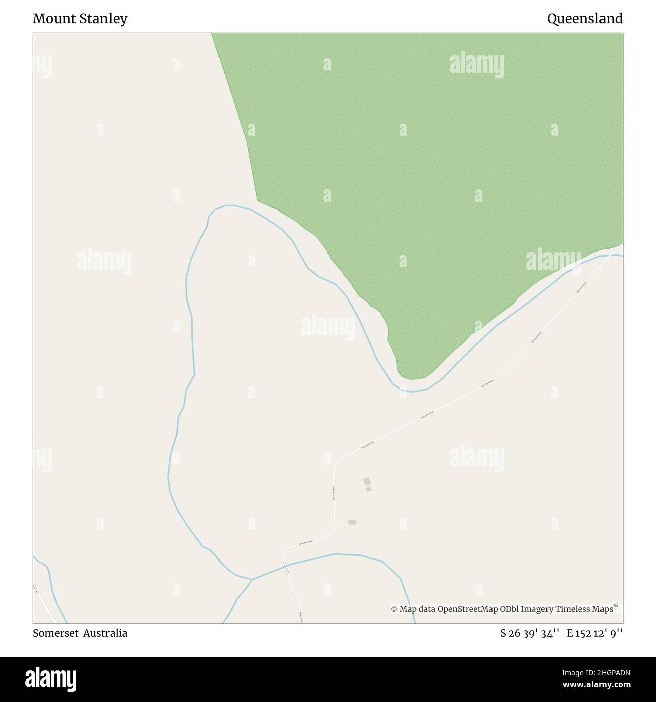 Mount Stanley, Somerset, Australia, Queensland, S 26 39' 34'', E 152 12 ...