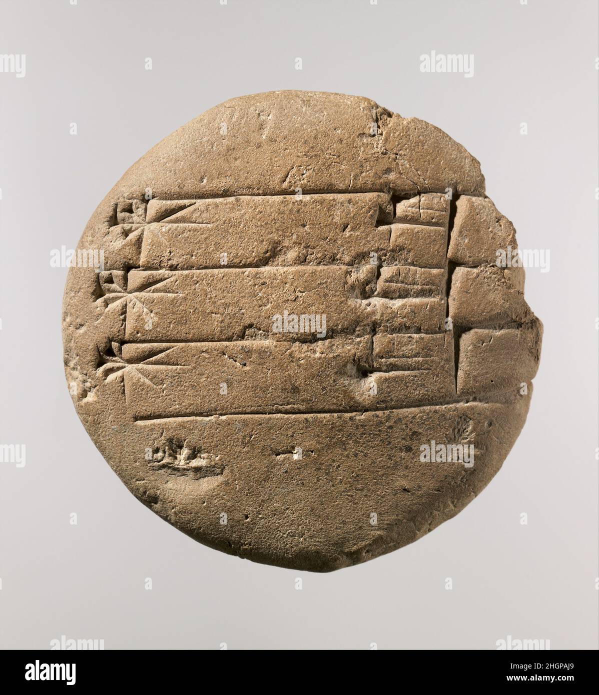 Sumerian tablet with cuneiform script hi-res stock photography and ...
