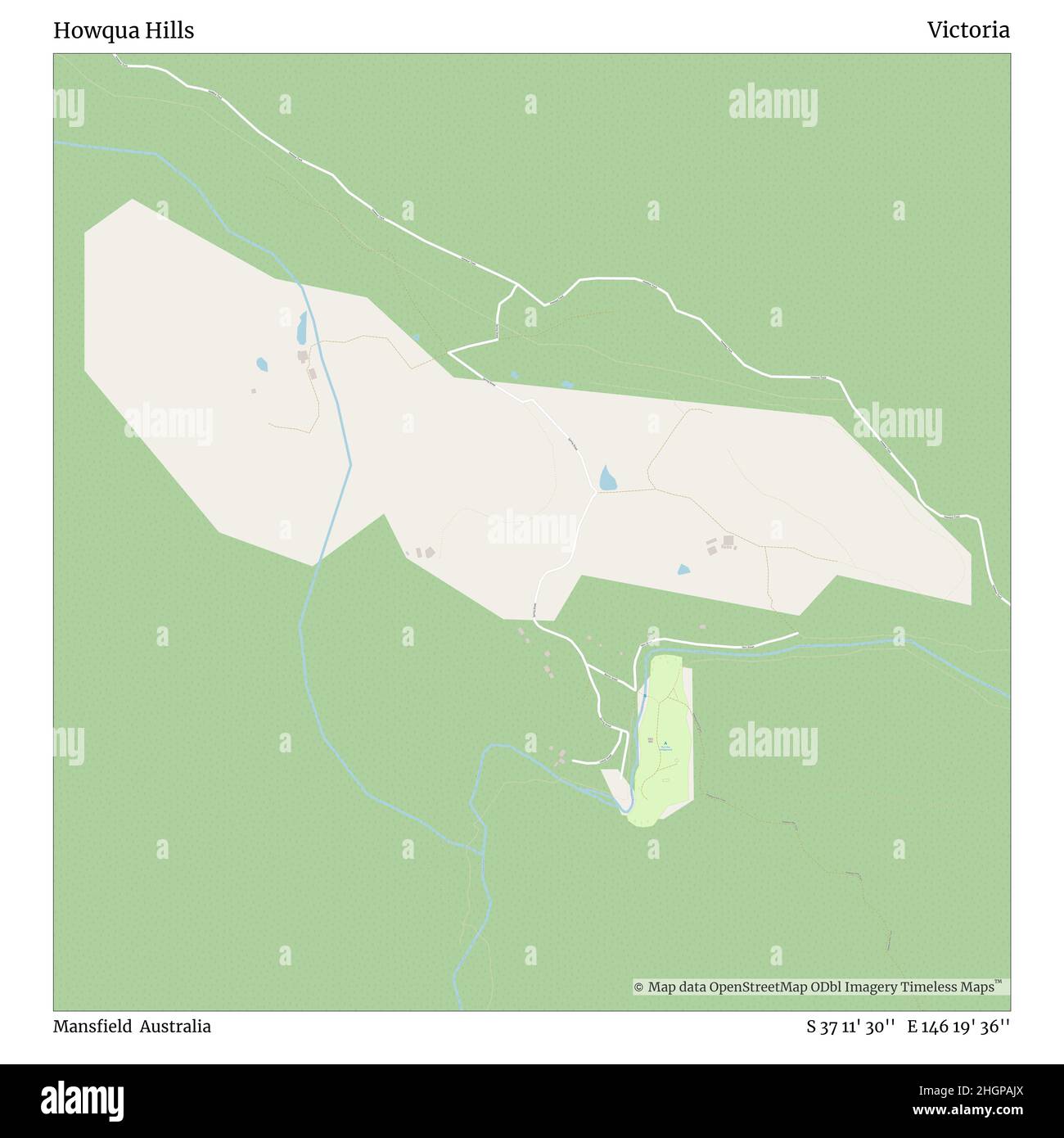 Howqua Hills, Mansfield, Australia, Victoria, S 37 11' 30'', E 146 19 ...