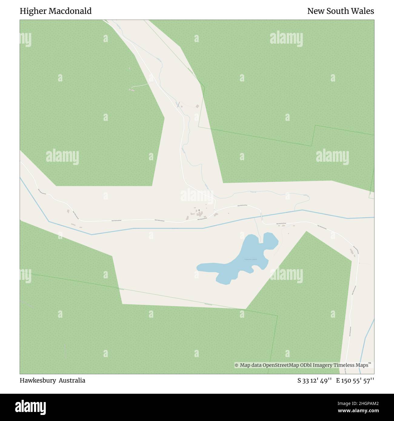 Map of hawkesbury hi-res stock photography and images - Alamy