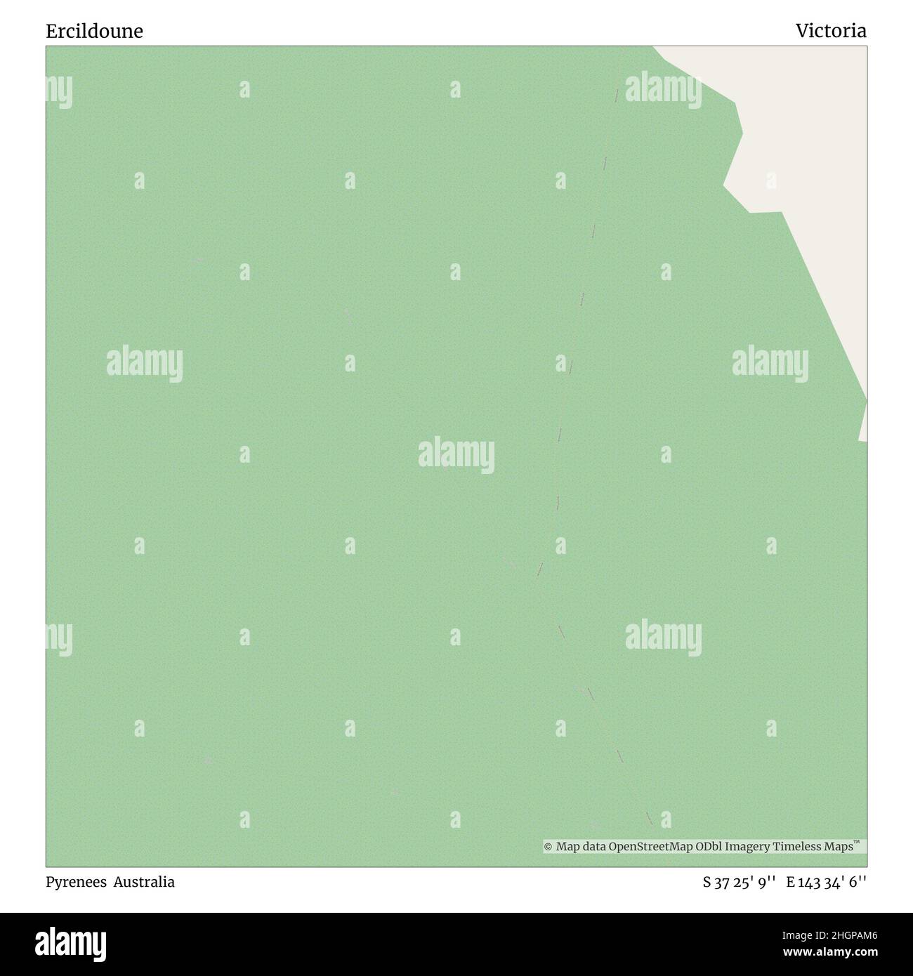 Ercildoune, Pyrenees, Australia, Victoria, S 37 25' 9'', E 143 34' 6 ...