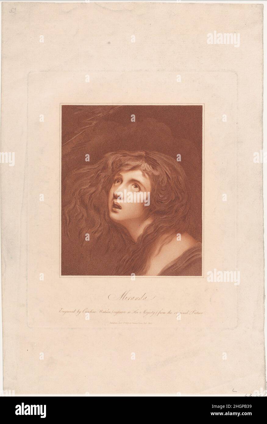 Miranda (Shakespeare, The Tempest, Act 1, Scene 1) April 14, 1809 ...