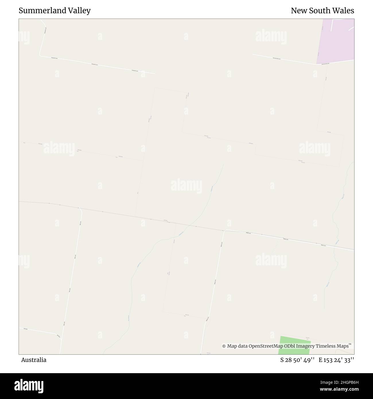 Map of summerland hi-res stock photography and images - Alamy
