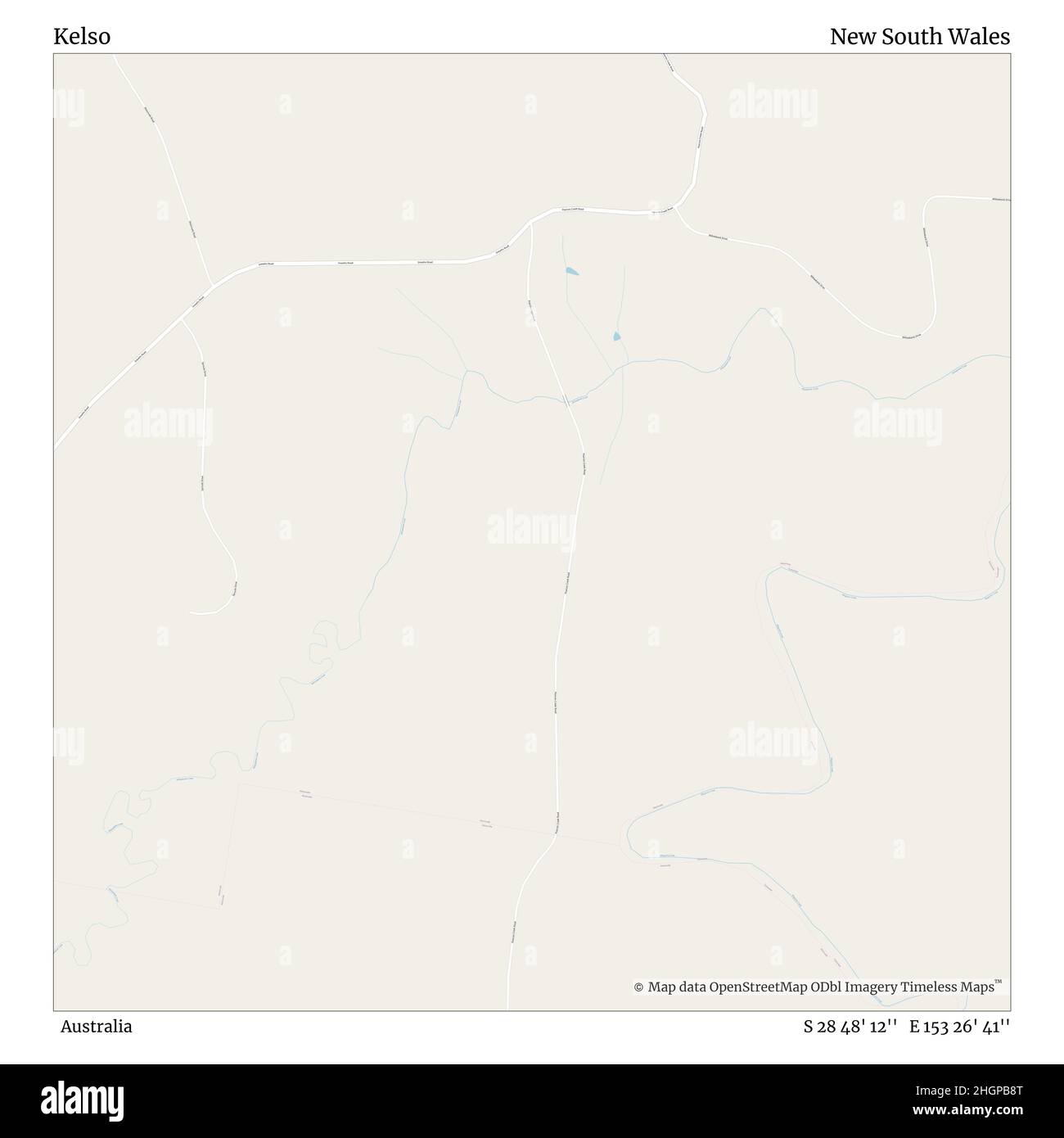 Map of kelso hi-res stock photography and images - Alamy