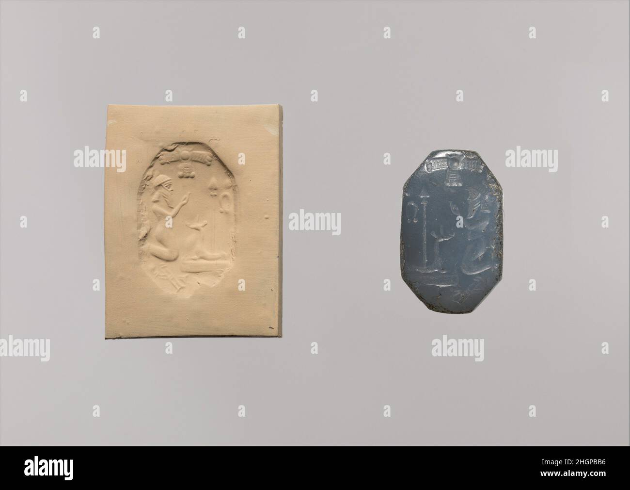 Marduk cylinder seal hi-res stock photography and images - Alamy