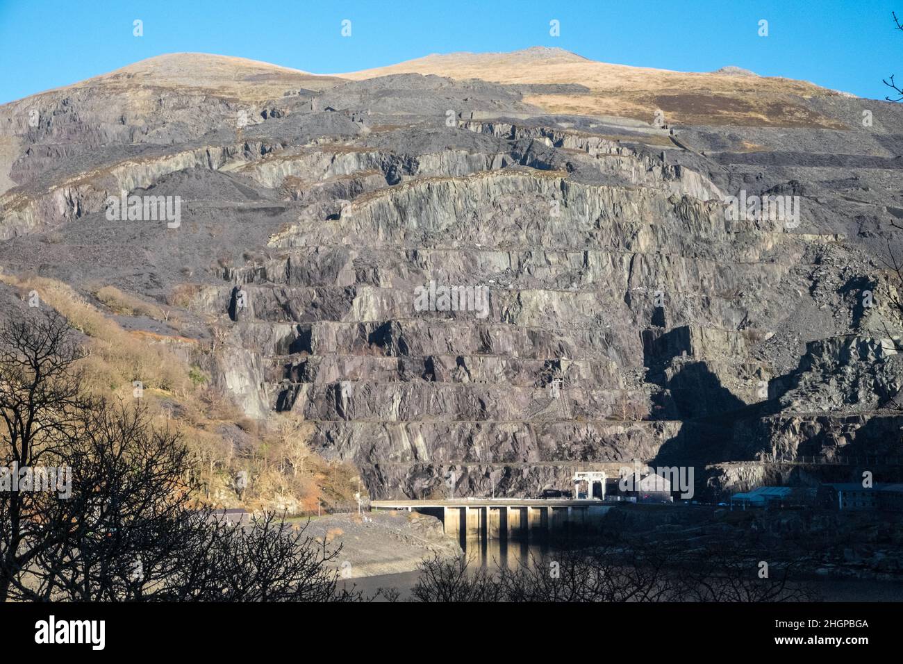Dinorwig hydro electric power station hi-res stock photography and ...