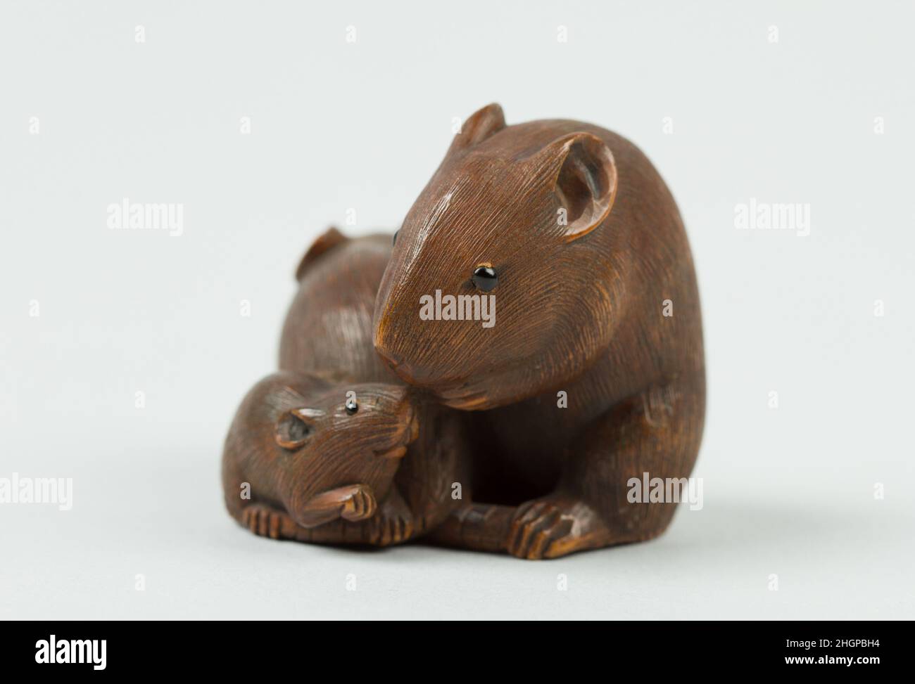 Netsuke of Three Mice 19th century Japan. Netsuke of Three Mice. Japan ...