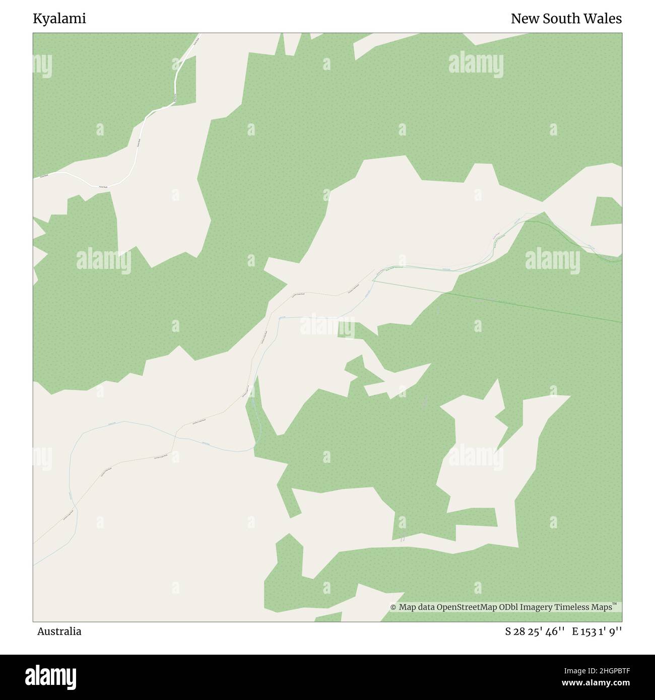 Kyalami, Australia, New South Wales, S 28 25' 46'', E 153 1' 9'', map ...