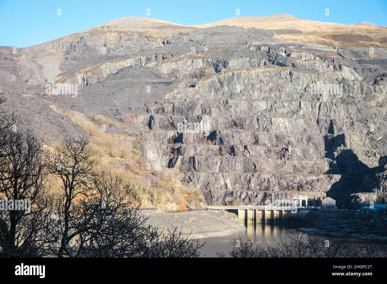 Dinorwig hydro electric power station hi-res stock photography and ...