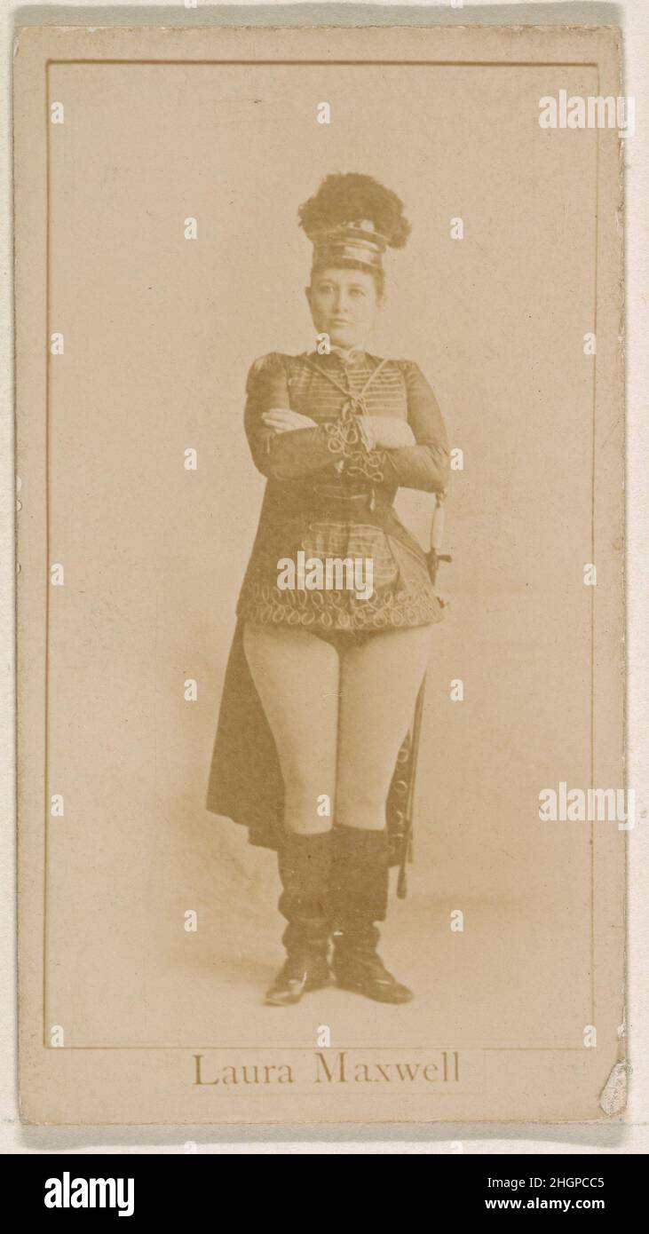 Laura Maxwell, from the Actresses series (N245) issued by Kinney ...
