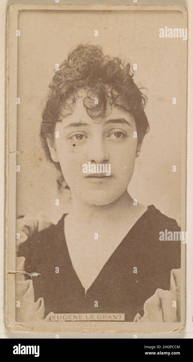 Eugene le Grant, from the Actresses series (N245) issued by Kinney ...
