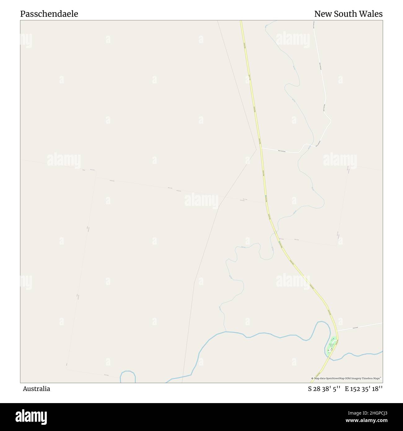 Passchendaele, Australia, New South Wales, S 28 38' 5'', E 152 35' 18 ...