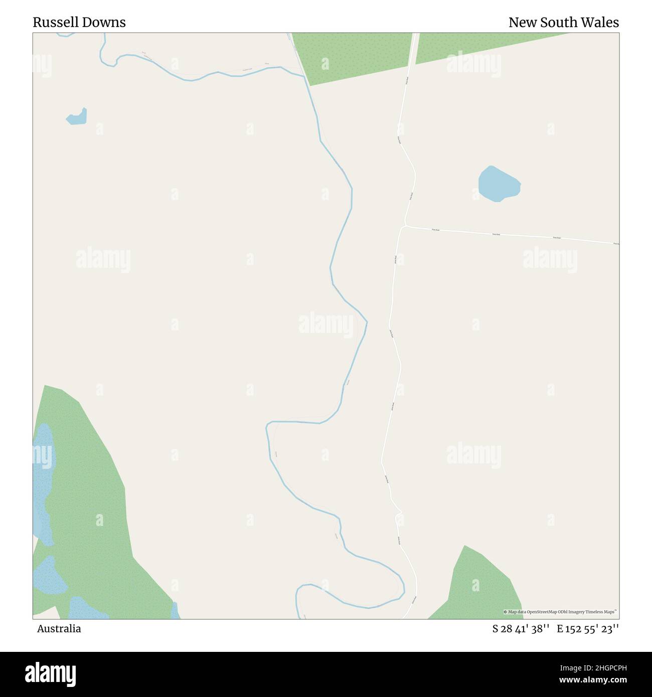 Russell Downs, Australia, New South Wales, S 28 41' 38'', E 152 55' 23 ...