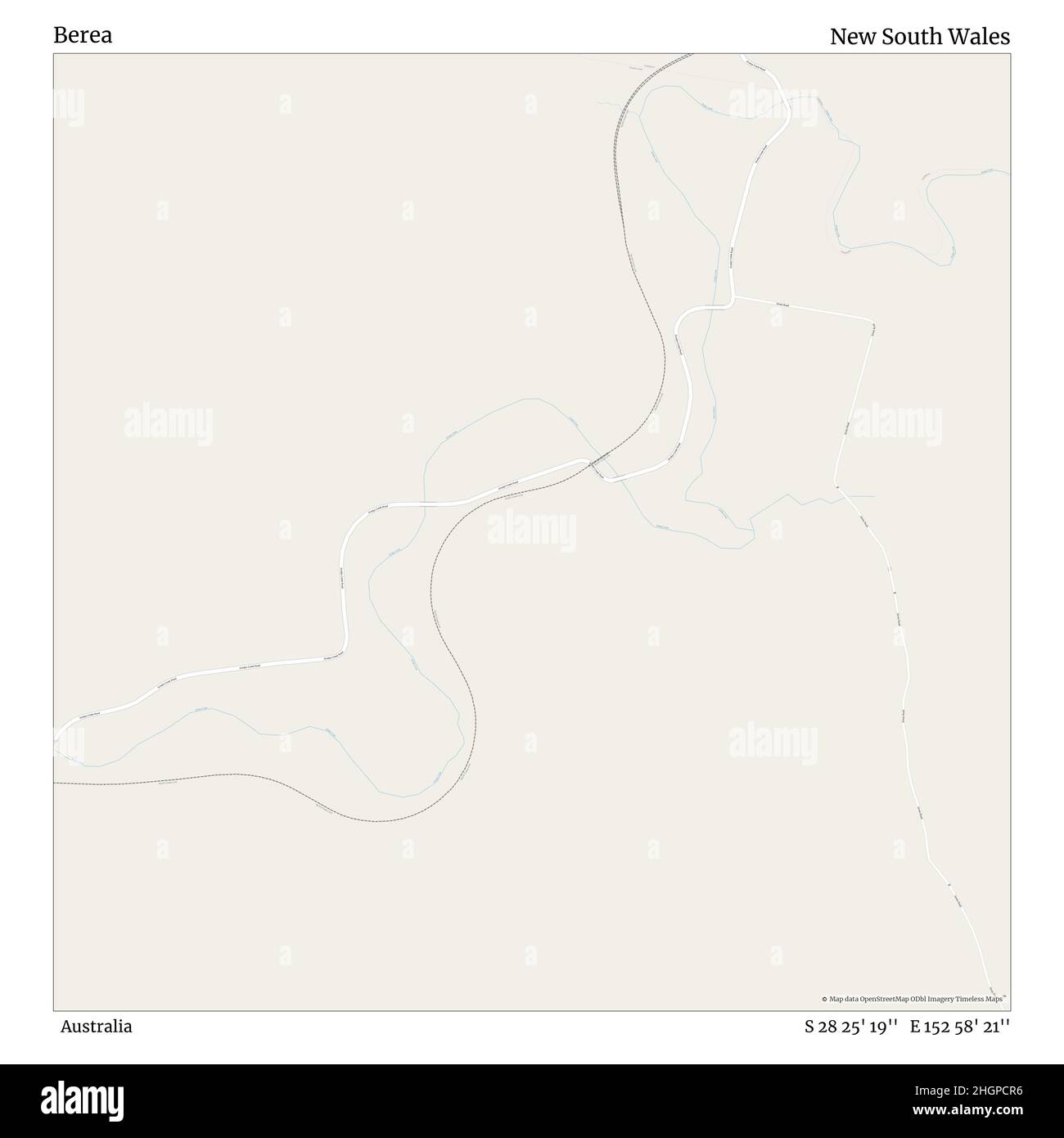 Map of berea Cut Out Stock Images & Pictures - Alamy