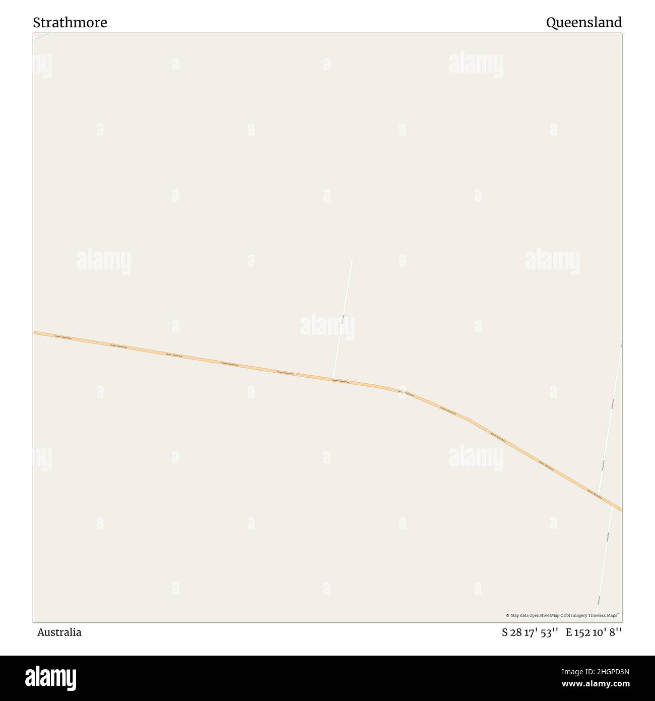 Strathmore, Australia, Queensland, S 28 17' 53'', E 152 10' 8'', map ...
