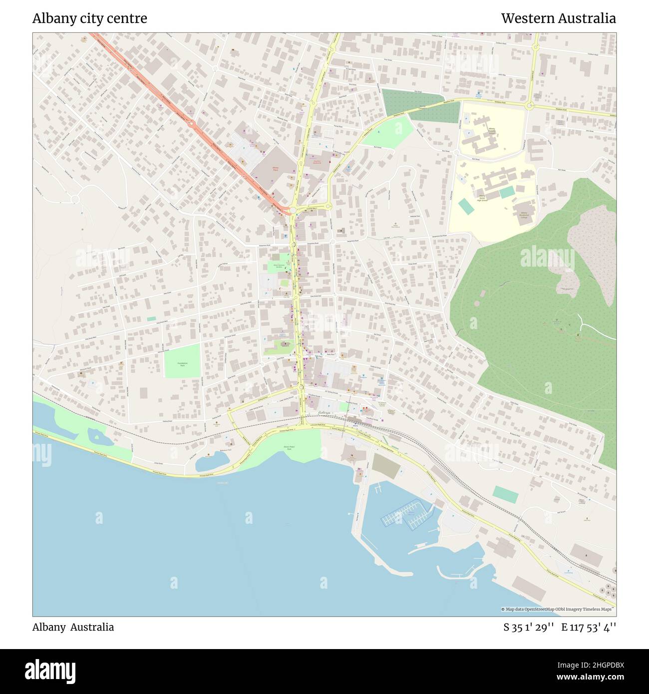 City centre driving city centre road directions hi-res stock ...