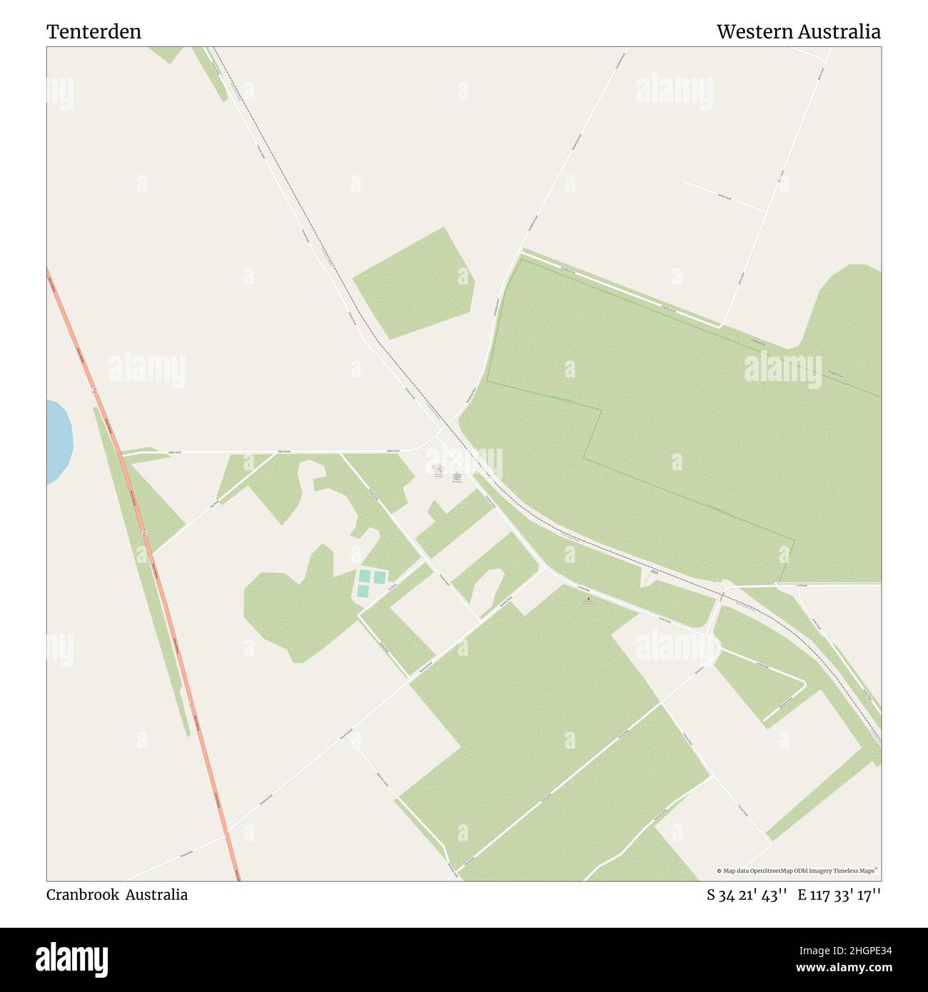 Map of cranbrook hi-res stock photography and images - Alamy