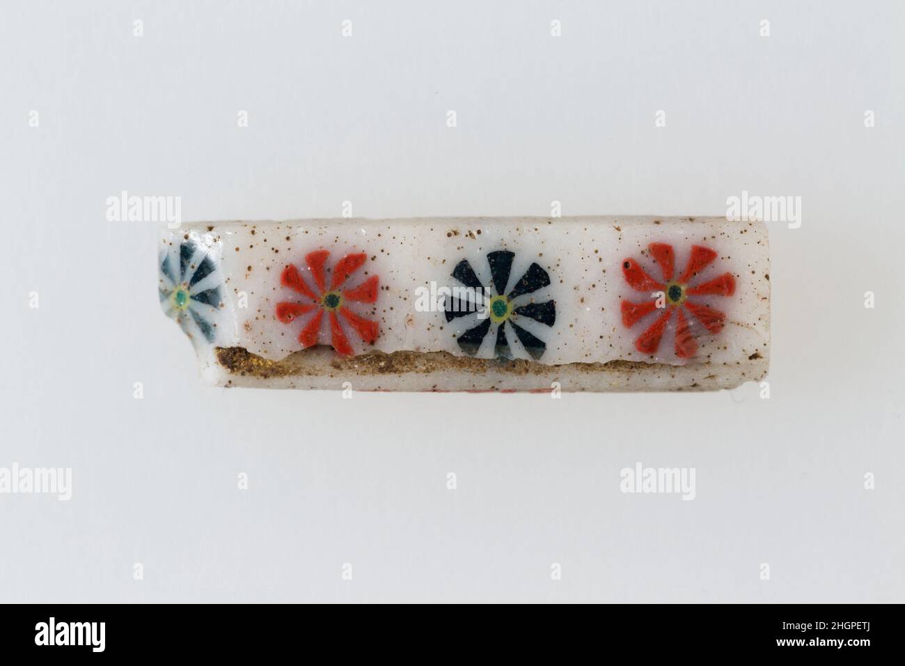 inlay with row of rosettes 200 BC–100 AD Ptolemaic Period–Roman Period ...