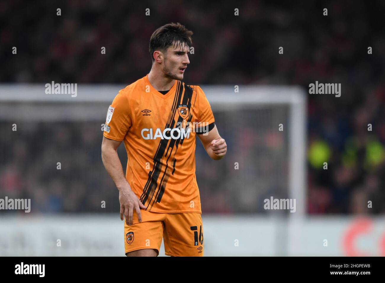 Ryan Longman #16 of Hull City in action during the game Stock Photo - Alamy