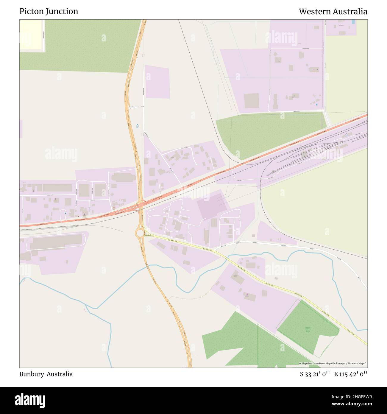 Picton map hi-res stock photography and images - Alamy