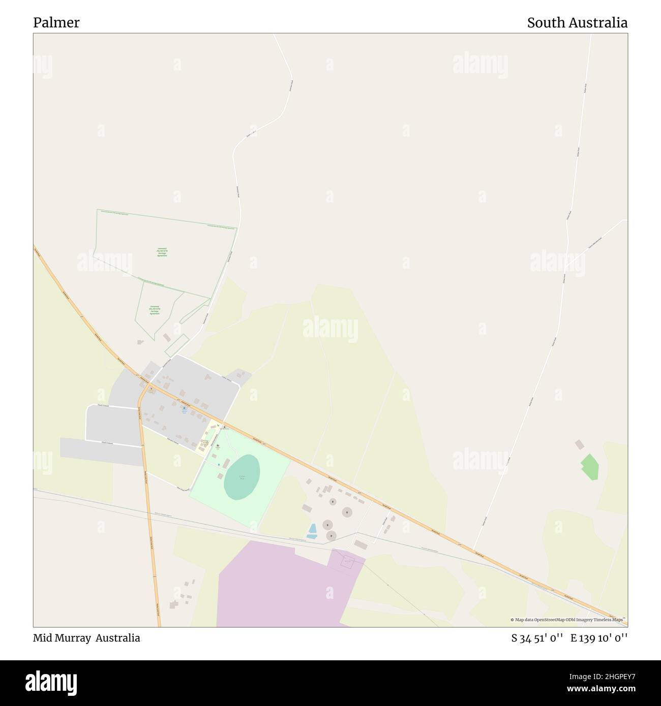 Map of mid murray hi-res stock photography and images - Alamy