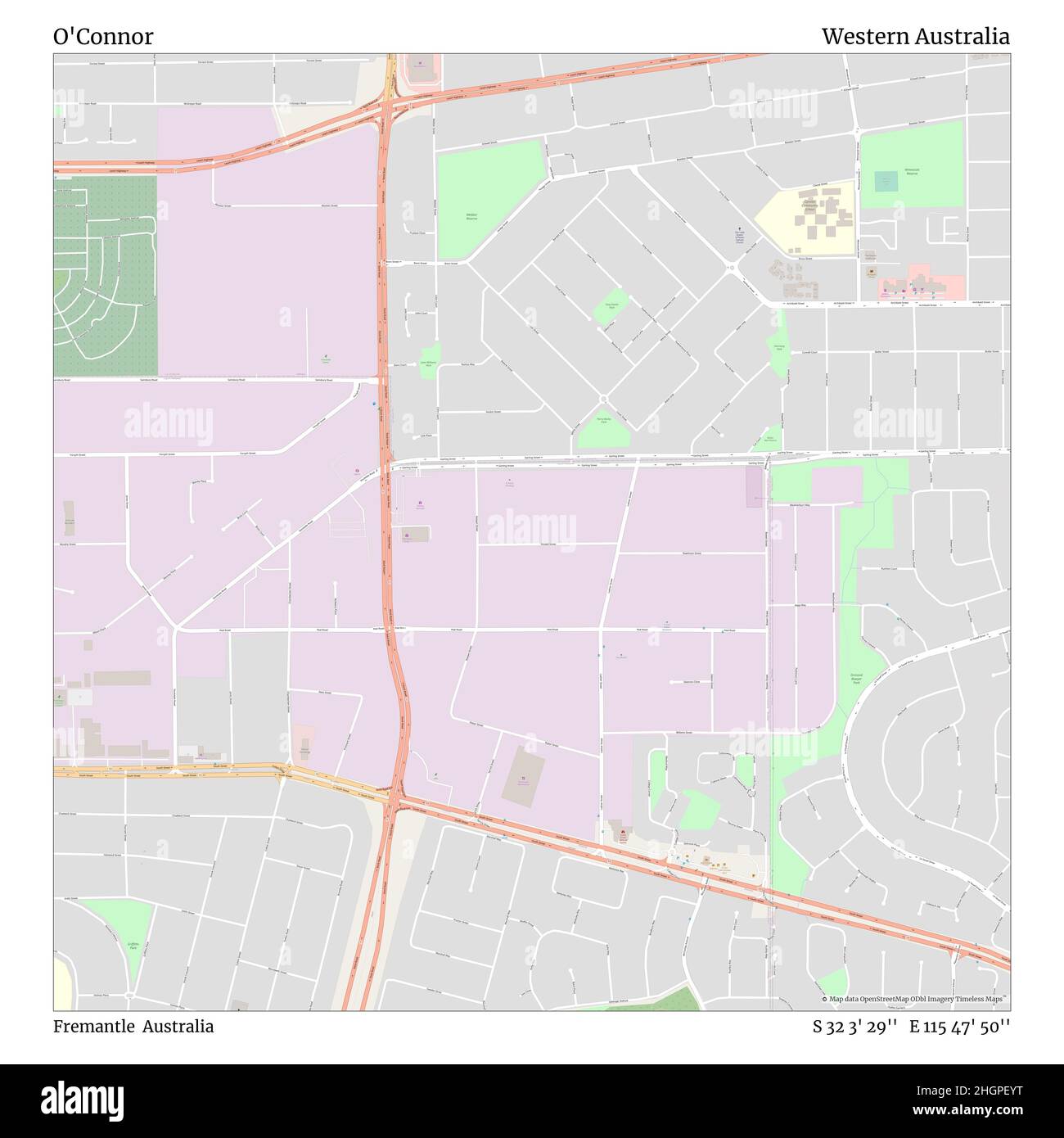 Fremantle western australia australia maps hi-res stock photography and ...