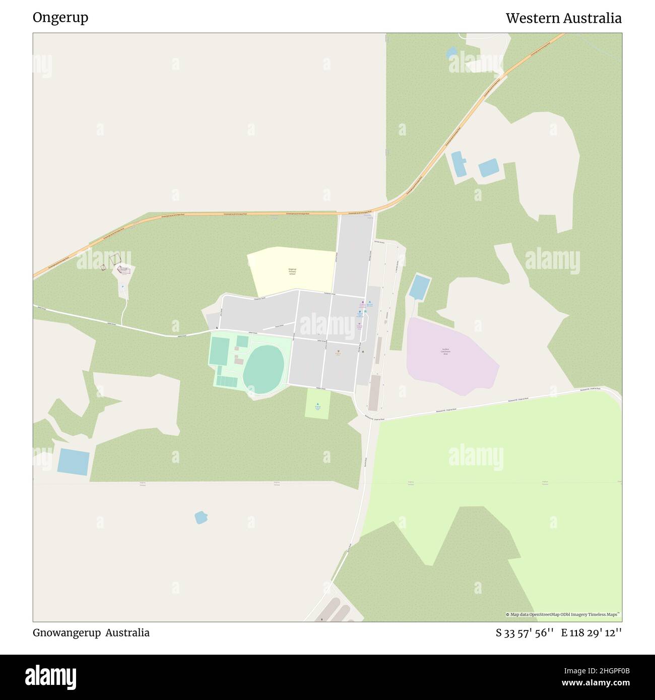 Ongerup, Gnowangerup, Australia, Western Australia, S 33 57' 56'', E ...
