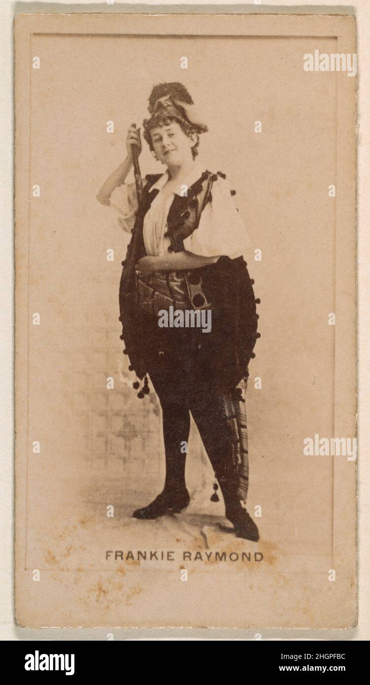 Frankie Raymond, from the Actresses series (N245) issued by Kinney ...