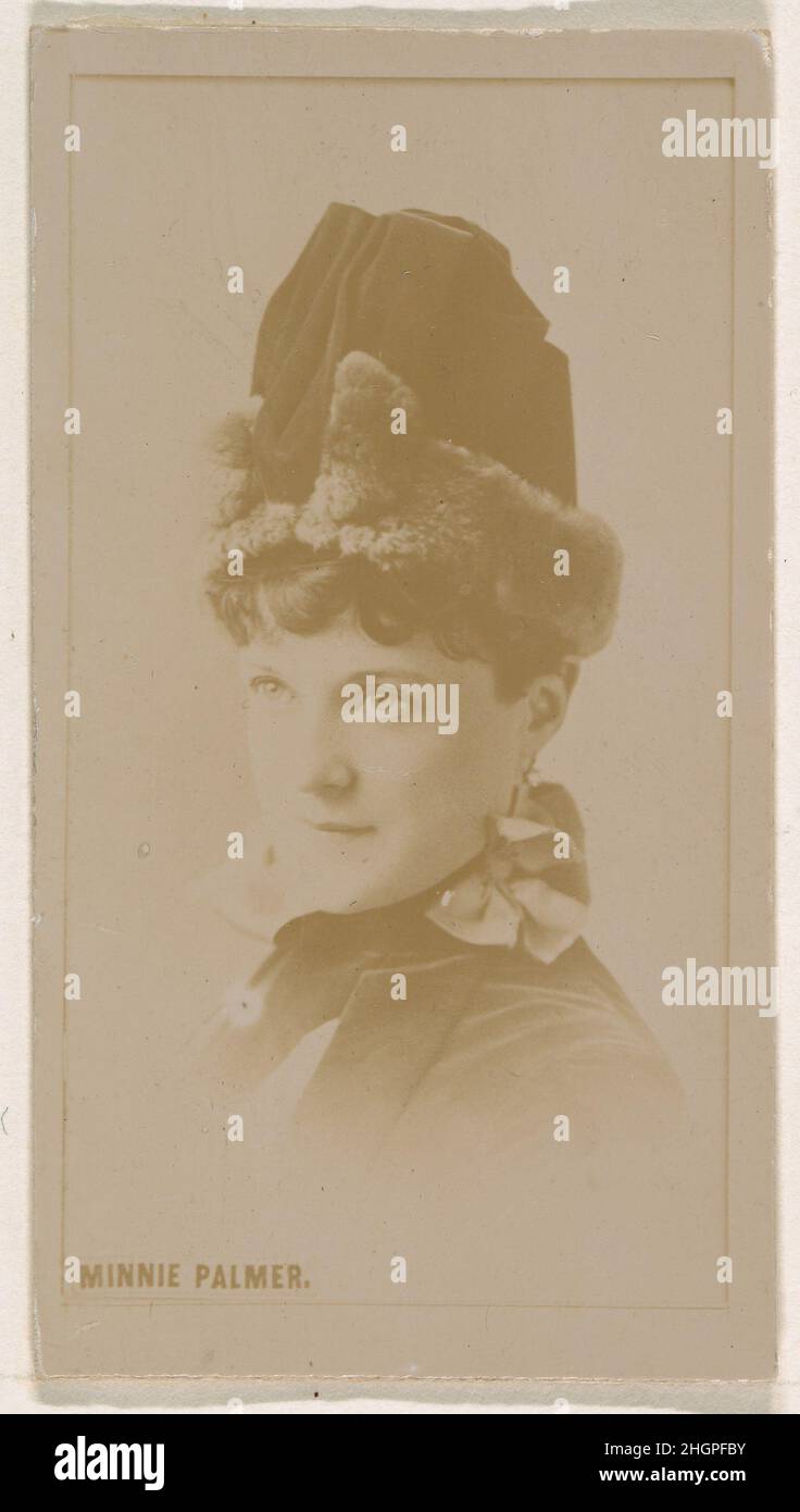 Minnie Palmer, from the Actresses series (N245) issued by Kinney ...