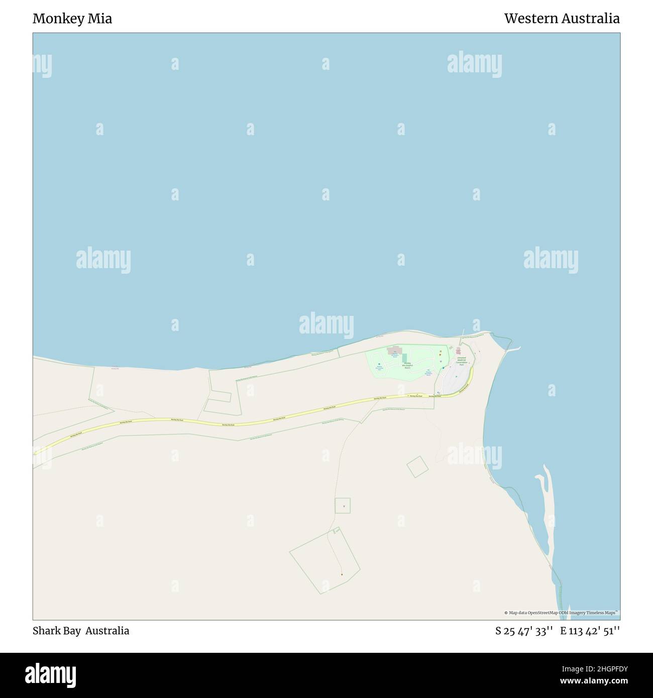 Shark bay western australia australia maps hi-res stock photography and ...