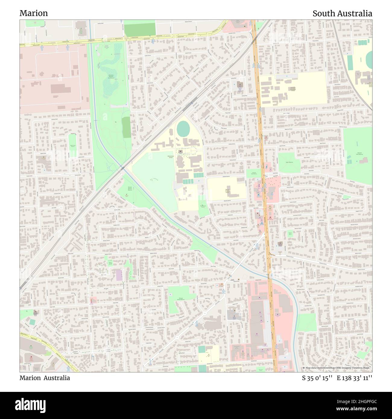 Marion, Marion, Australia, South Australia, S 35 0' 15'', E 138 33' 11 ...