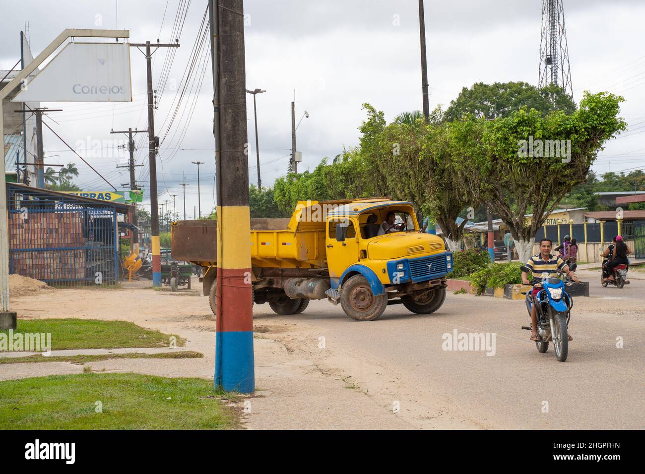 Border of peru and colombia hi-res stock photography and images - Alamy
