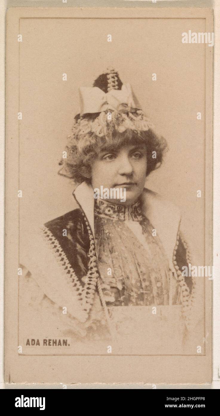 Ada Rehan, from the Actresses series (N245) issued by Kinney Brothers ...