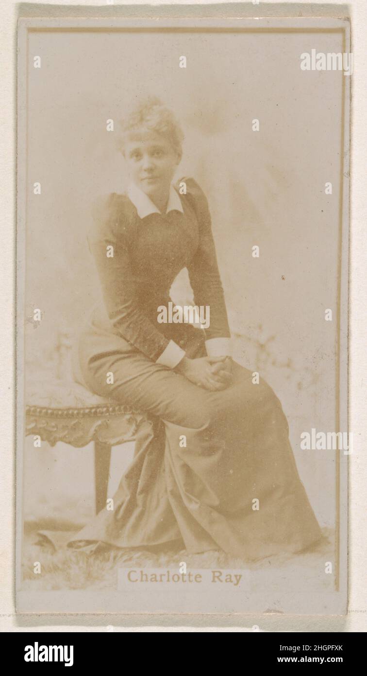 Charlotte Ray, from the Actresses series (N245) issued by Kinney ...